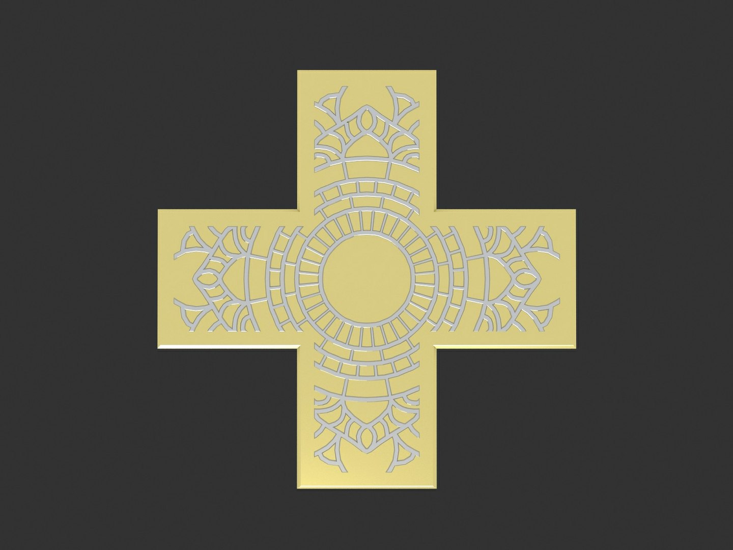 3D cross model - TurboSquid 1455762