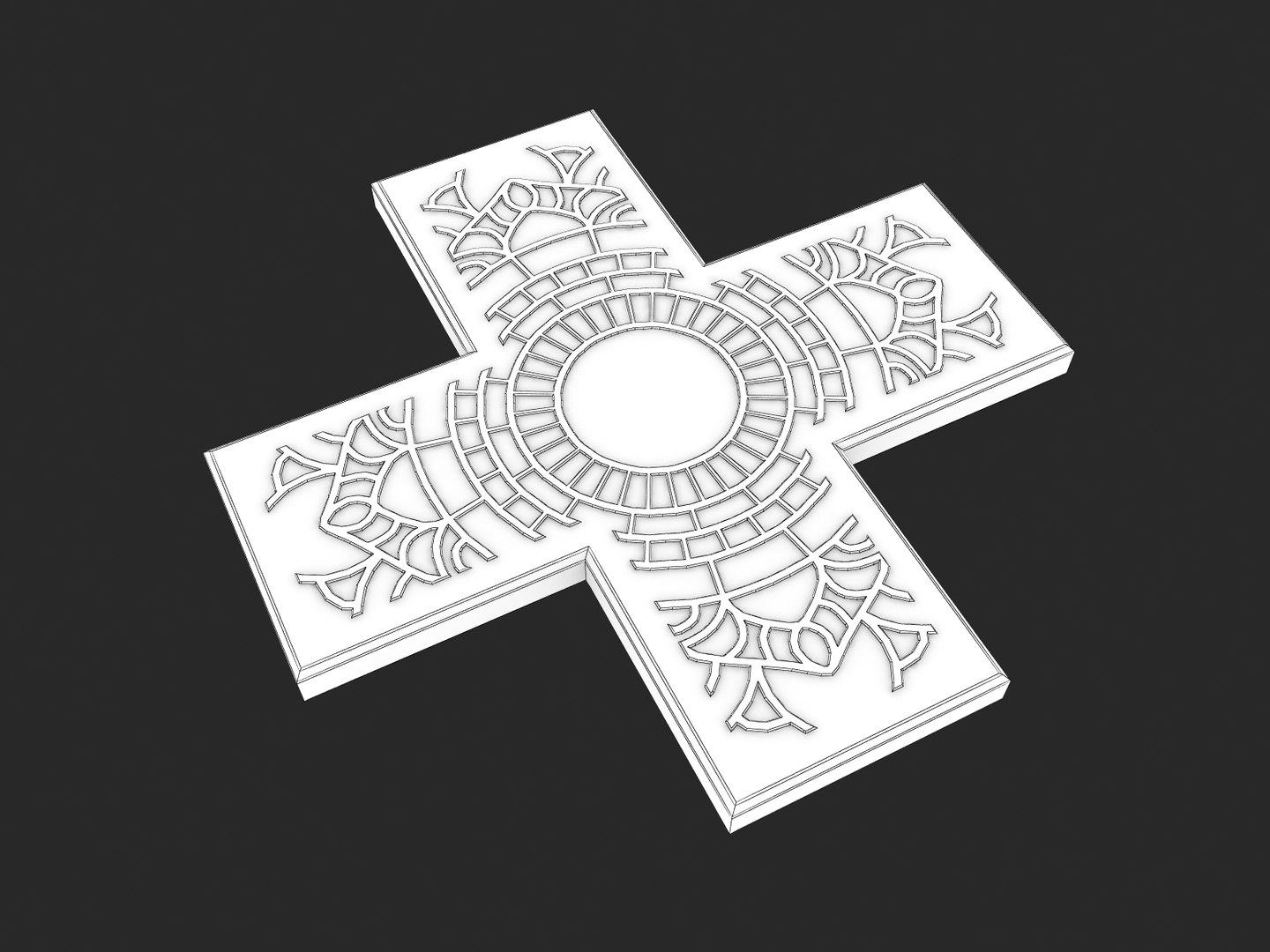 3D cross model - TurboSquid 1455762