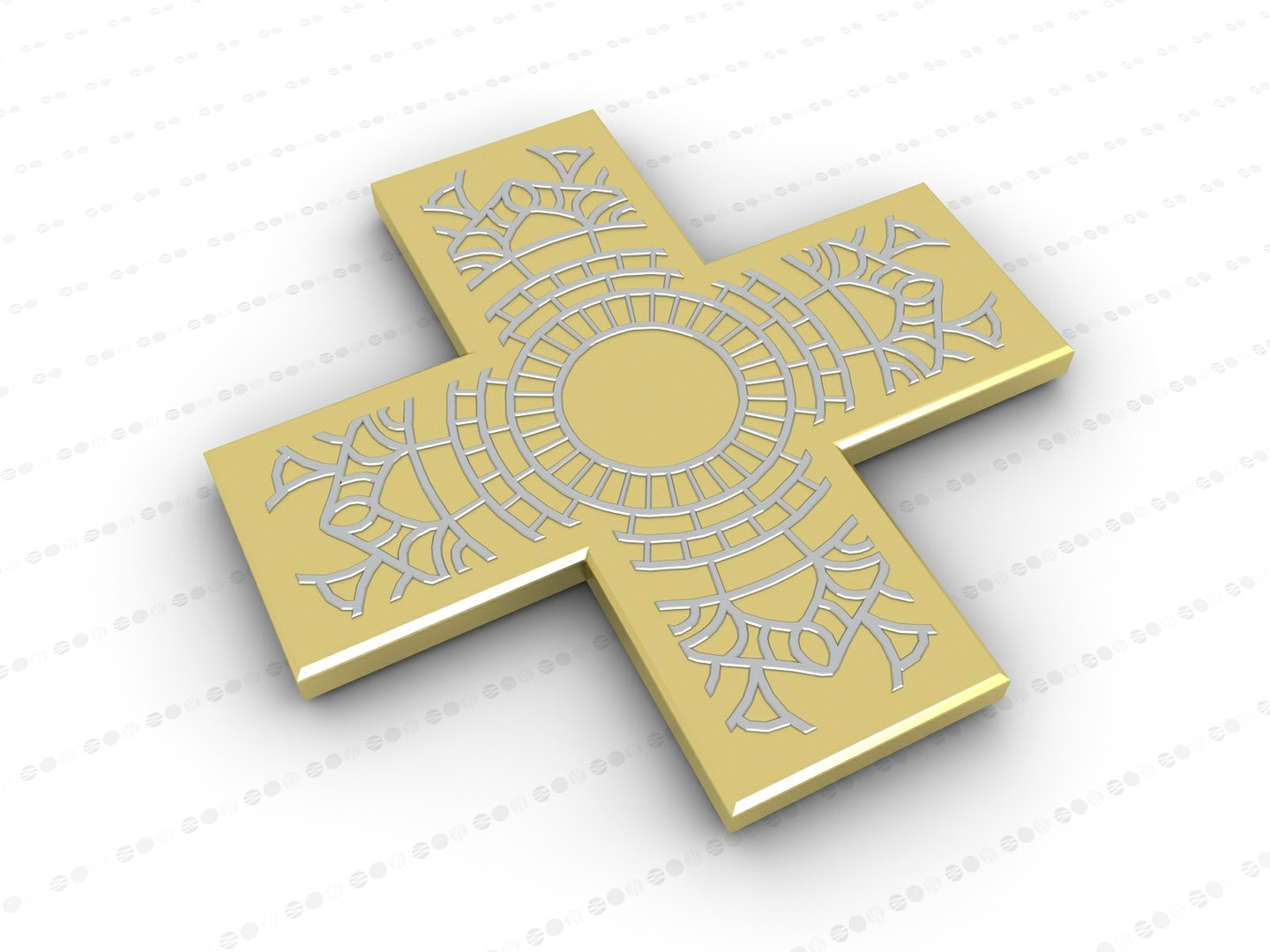 3D cross model - TurboSquid 1455762