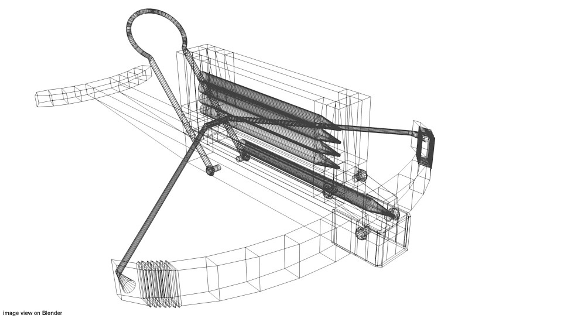 Crossbow Repeating 3d Model