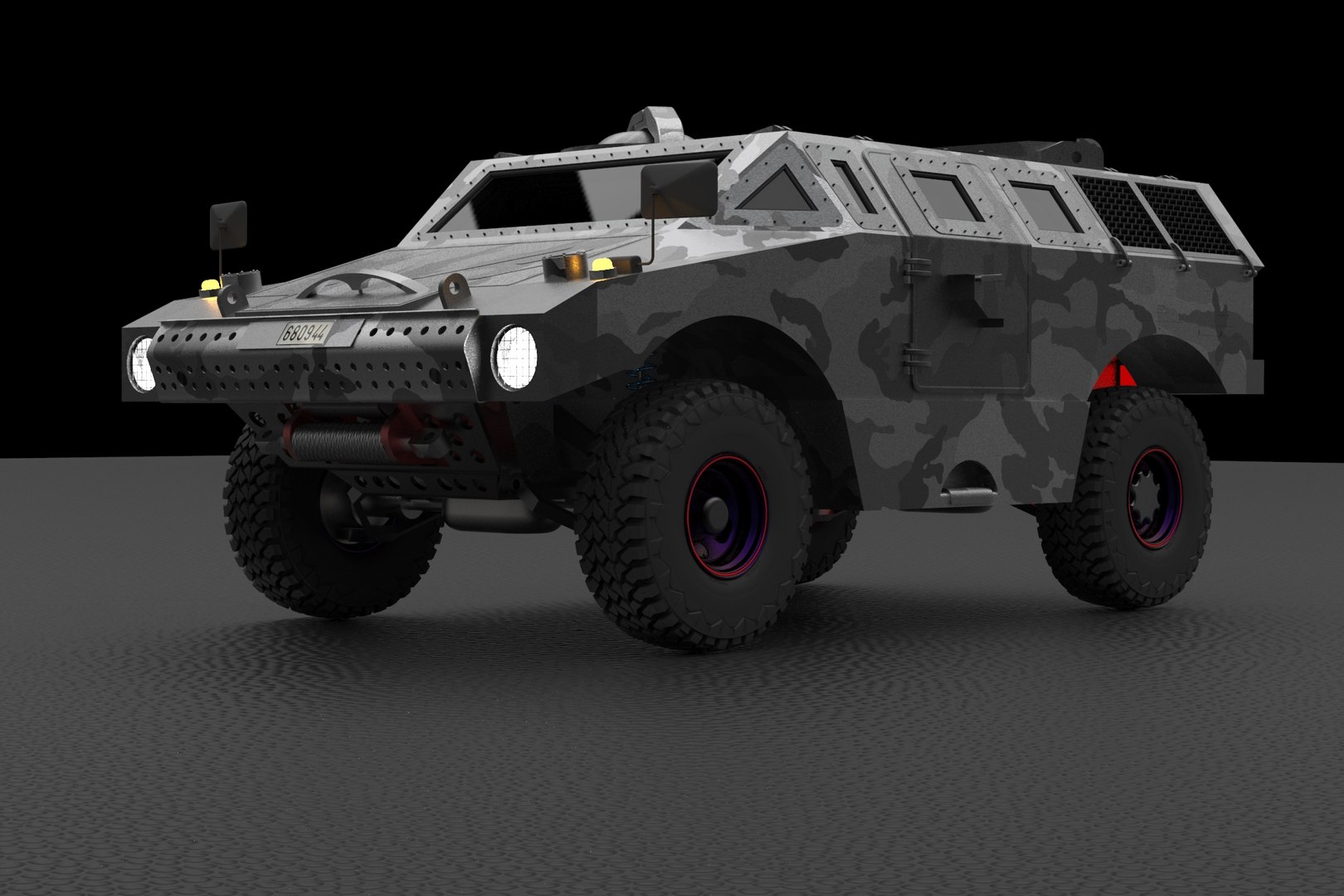 3D Alvis Scarab D1 Vehicle - TurboSquid 1363758