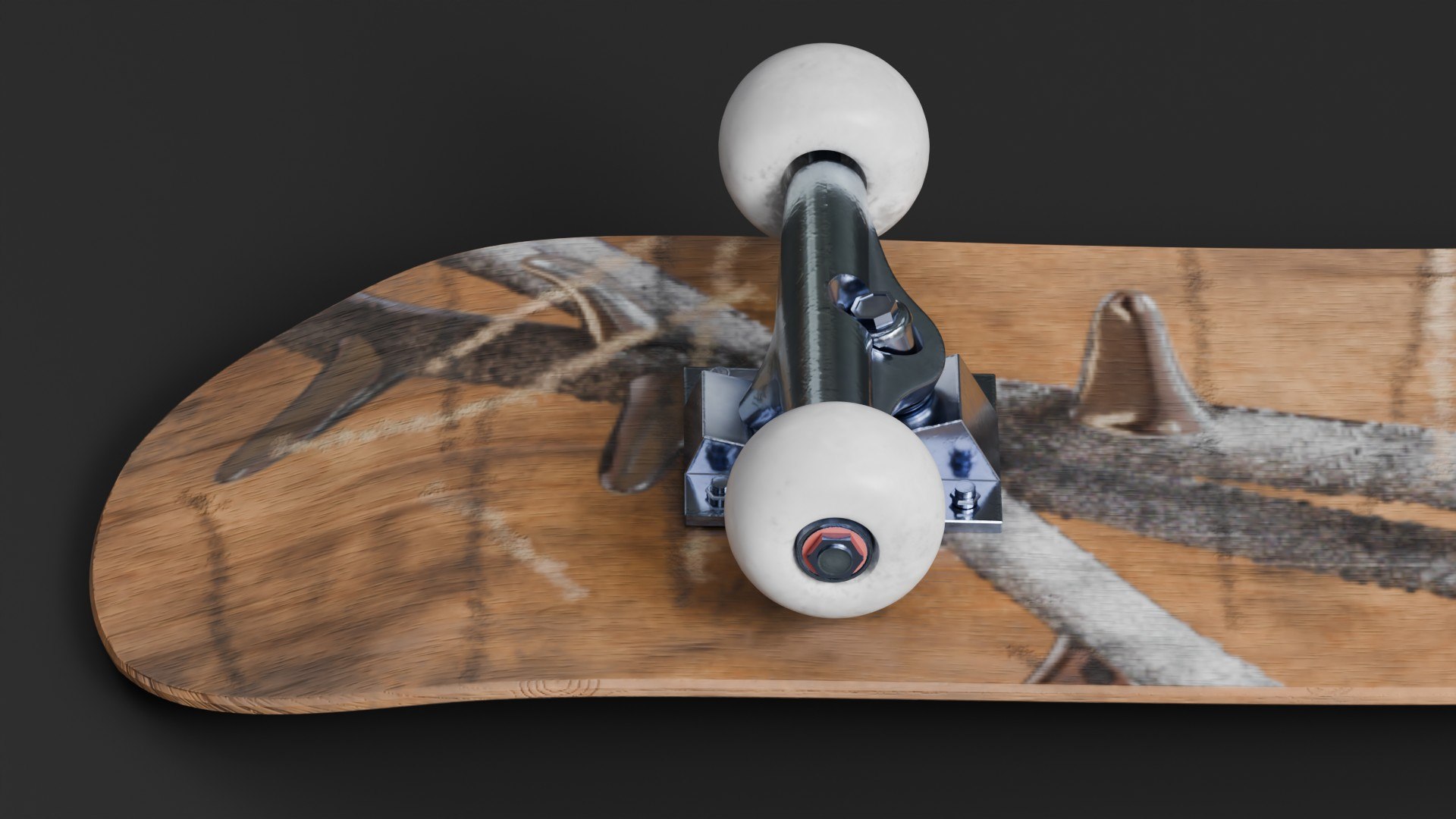 3D Model Rigged Skateboard - TurboSquid 2332510