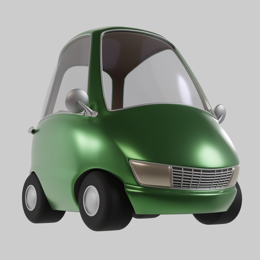 Cartoon Car 3D Model - TurboSquid 1976258