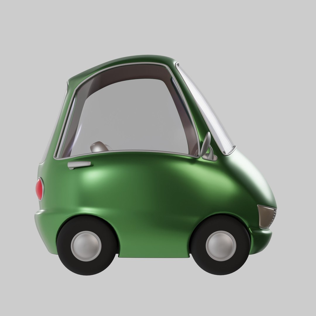 Cartoon Car 3D Model - TurboSquid 1976258
