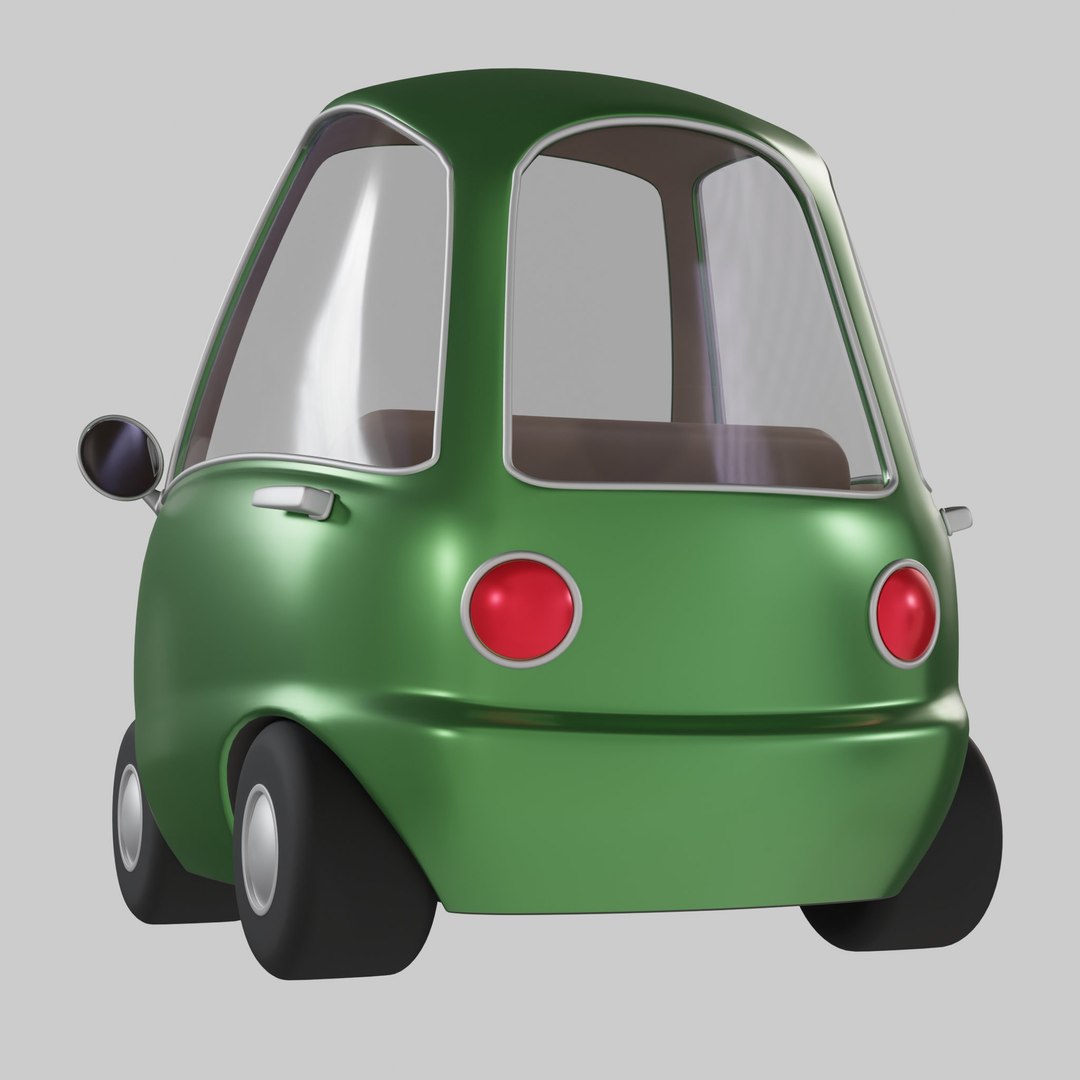 Cartoon Car 3D Model - TurboSquid 1976258