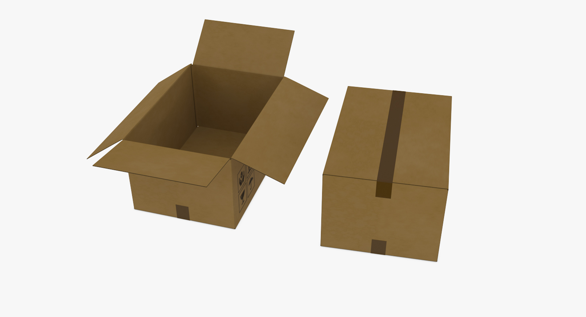 E2 Box 3d Model