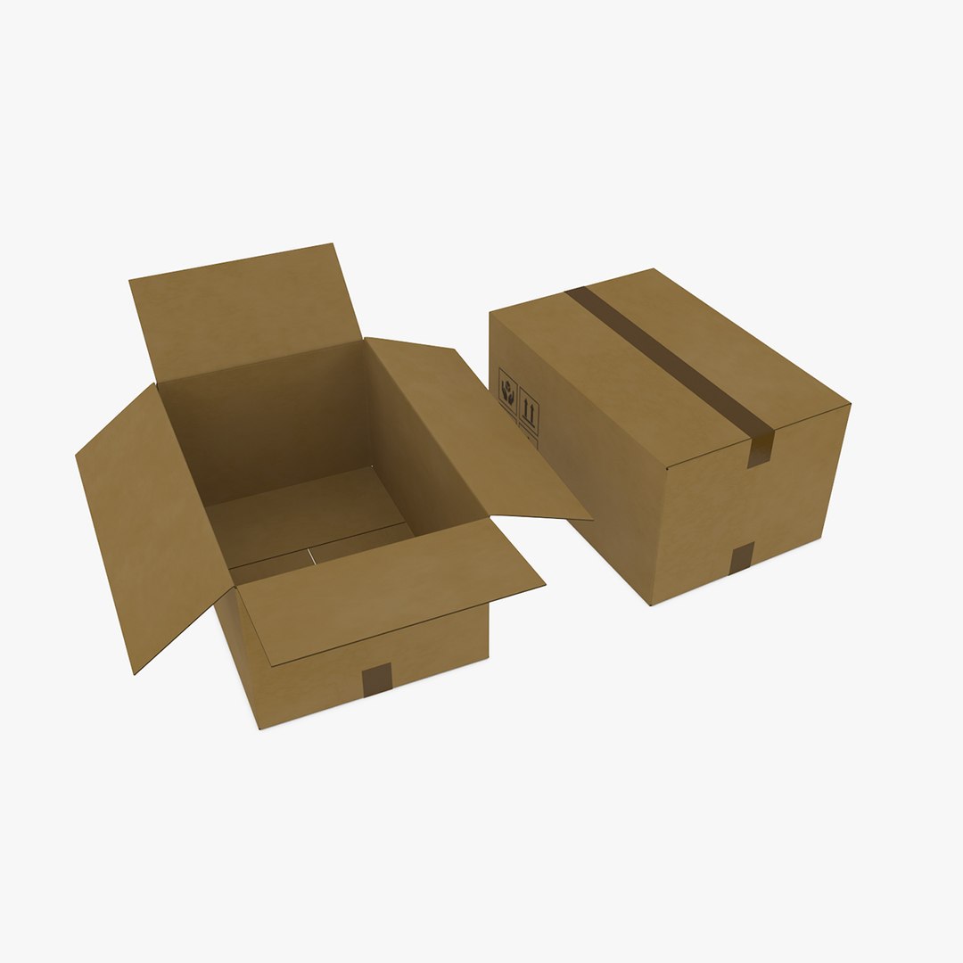 E2 Box 3d Model
