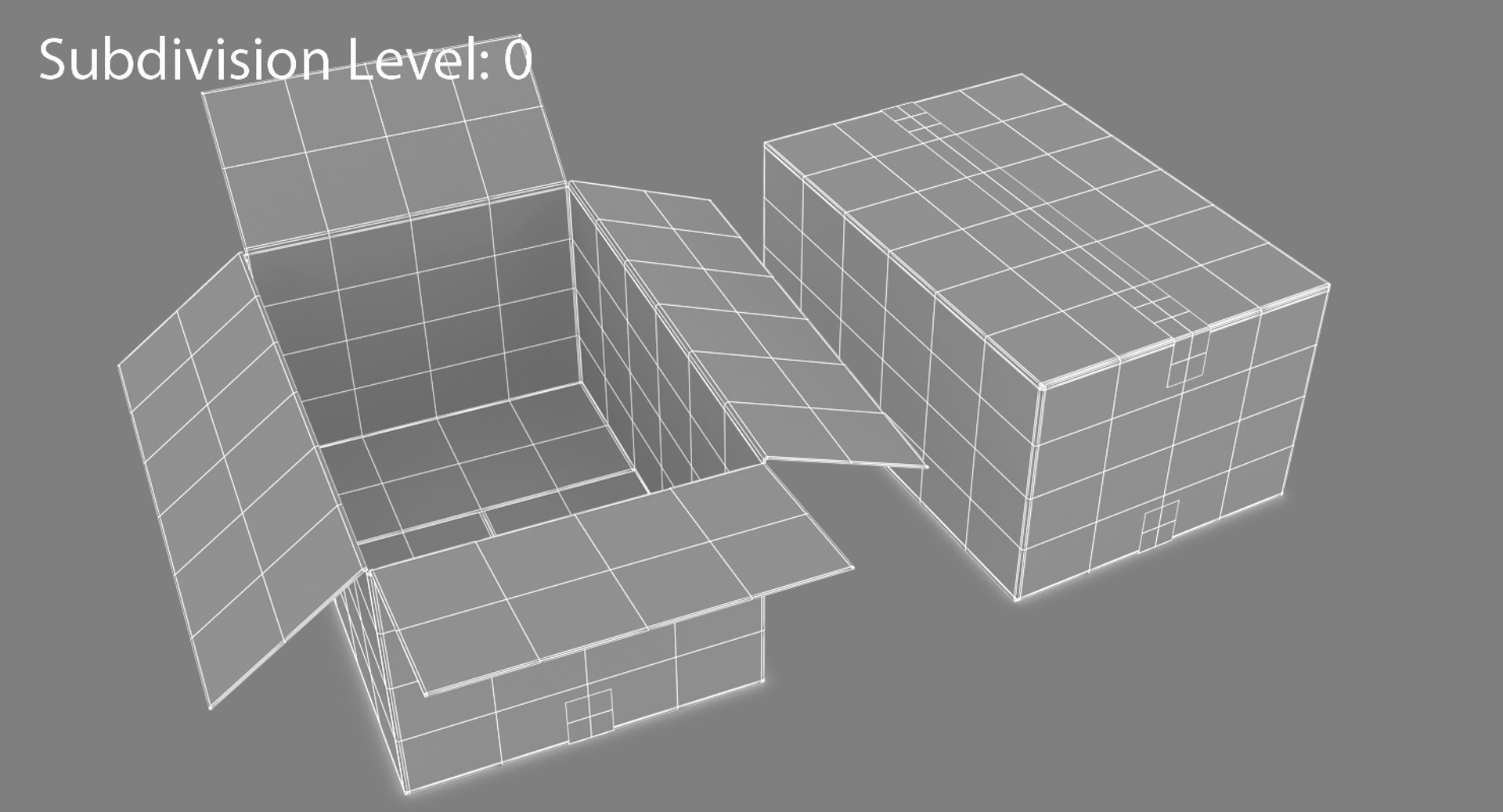 E2 Box 3d Model