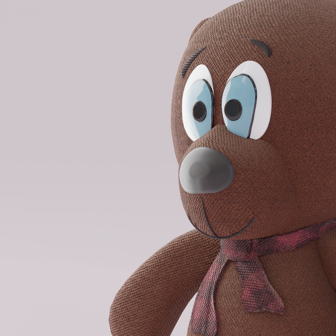 Teddy Bear - Rigged Textured 3D Model - TurboSquid 2027406