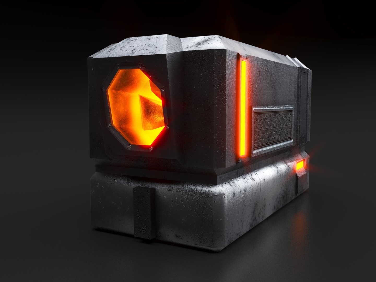 3D C3 - Sci-Fi Energy Box 2 - TurboSquid 1837574