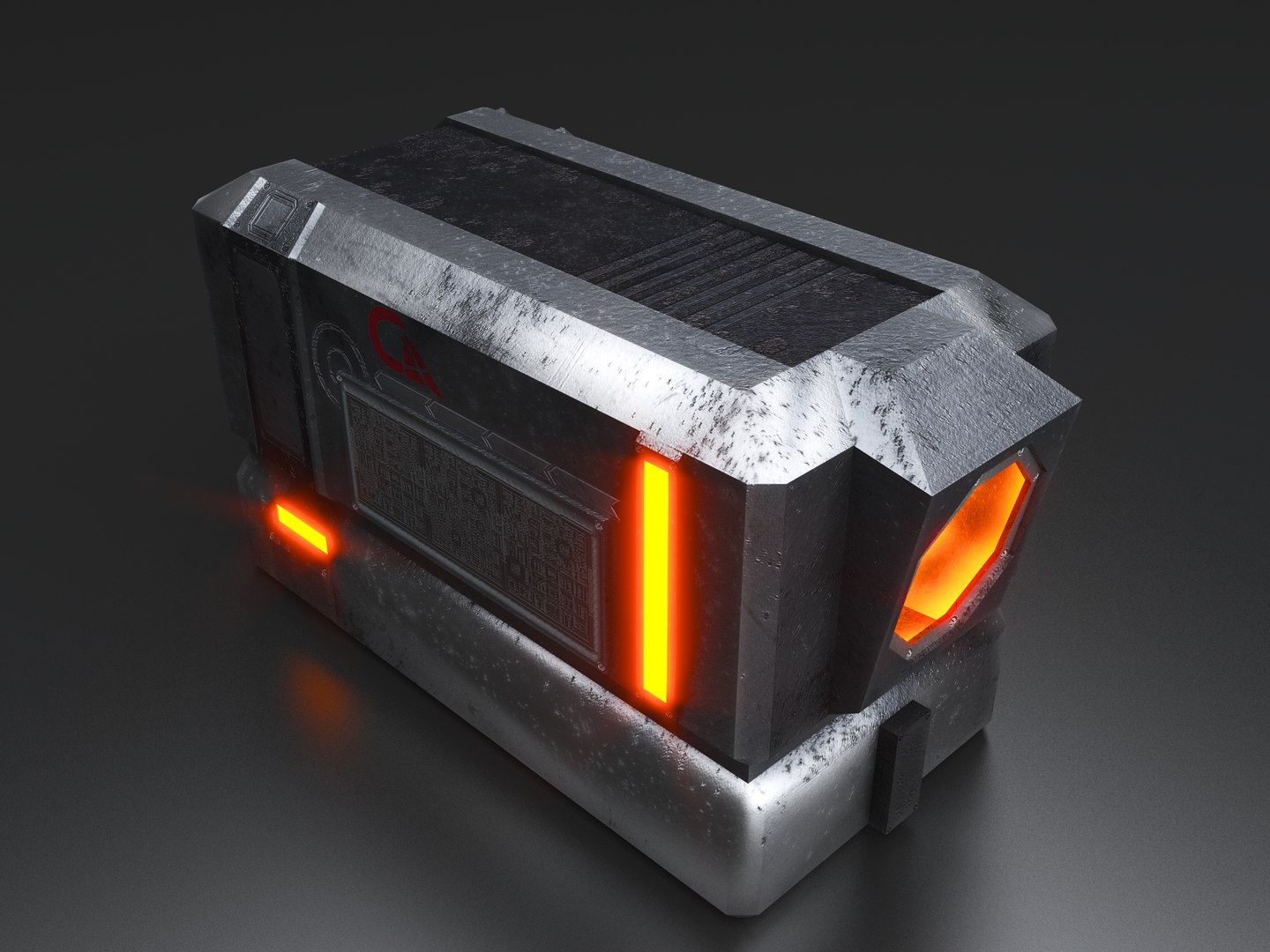 3D C3 - Sci-Fi Energy Box 2 - TurboSquid 1837574