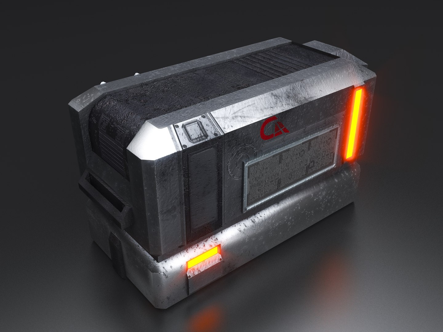 3D C3 - Sci-Fi Energy Box 2 - TurboSquid 1837574