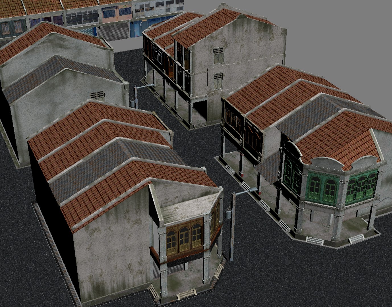 British Shophouses Architecture Max