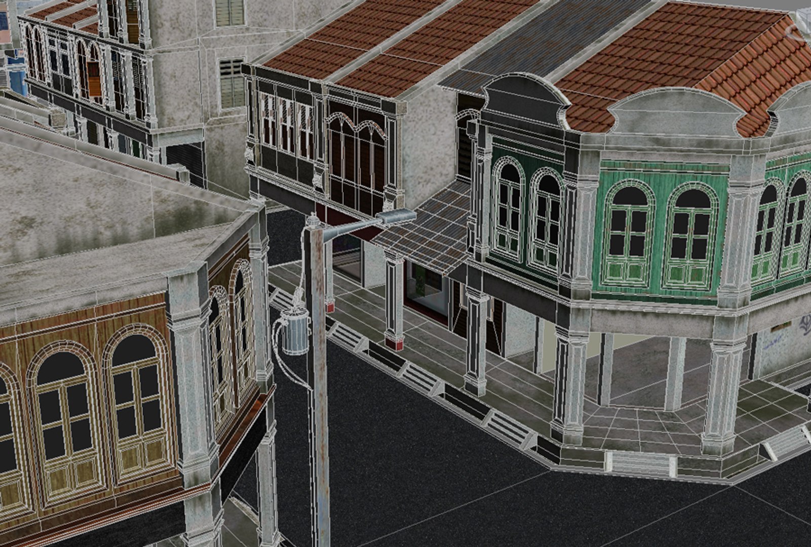 British Shophouses Architecture Max