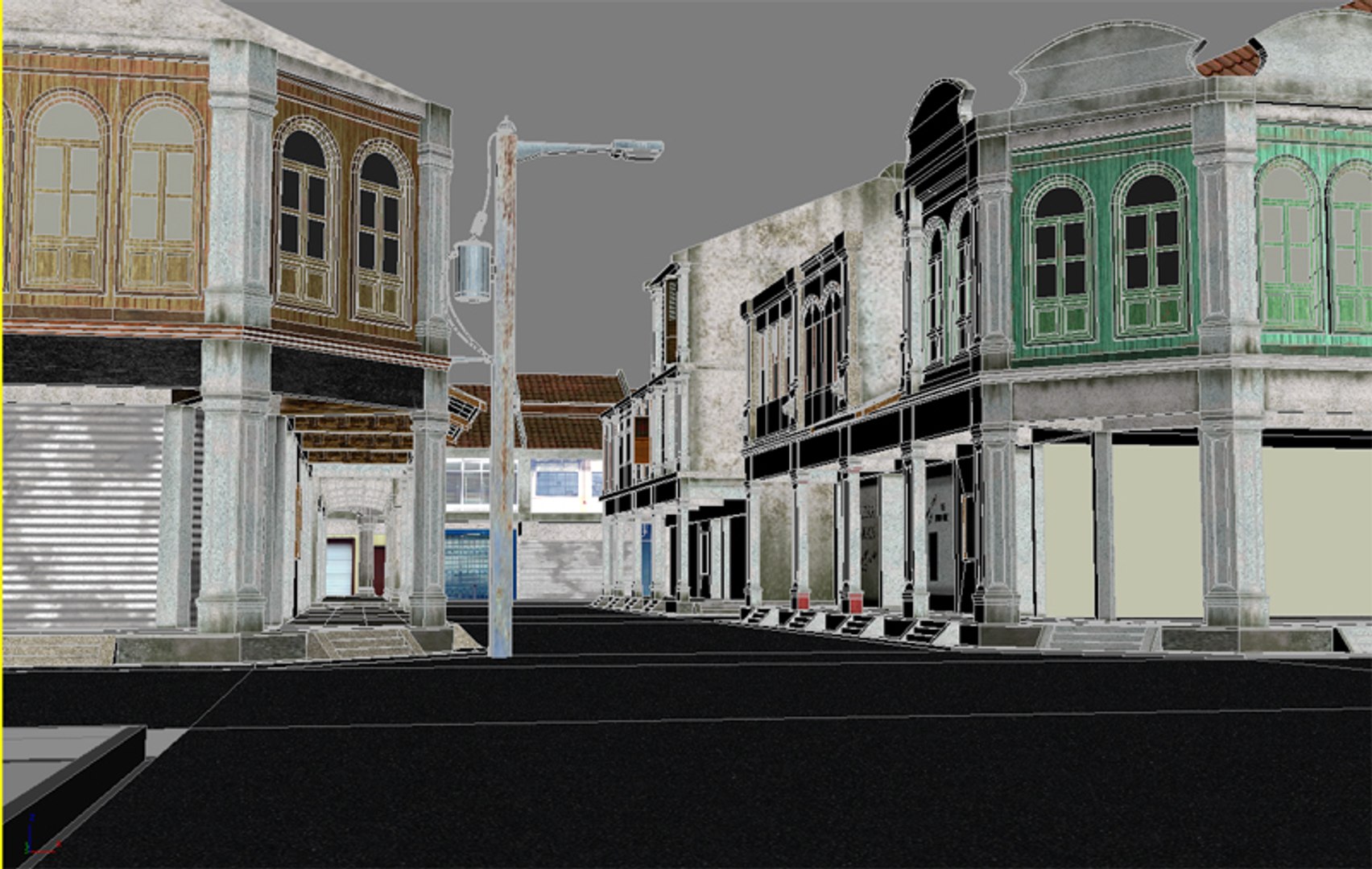 British Shophouses Architecture Max