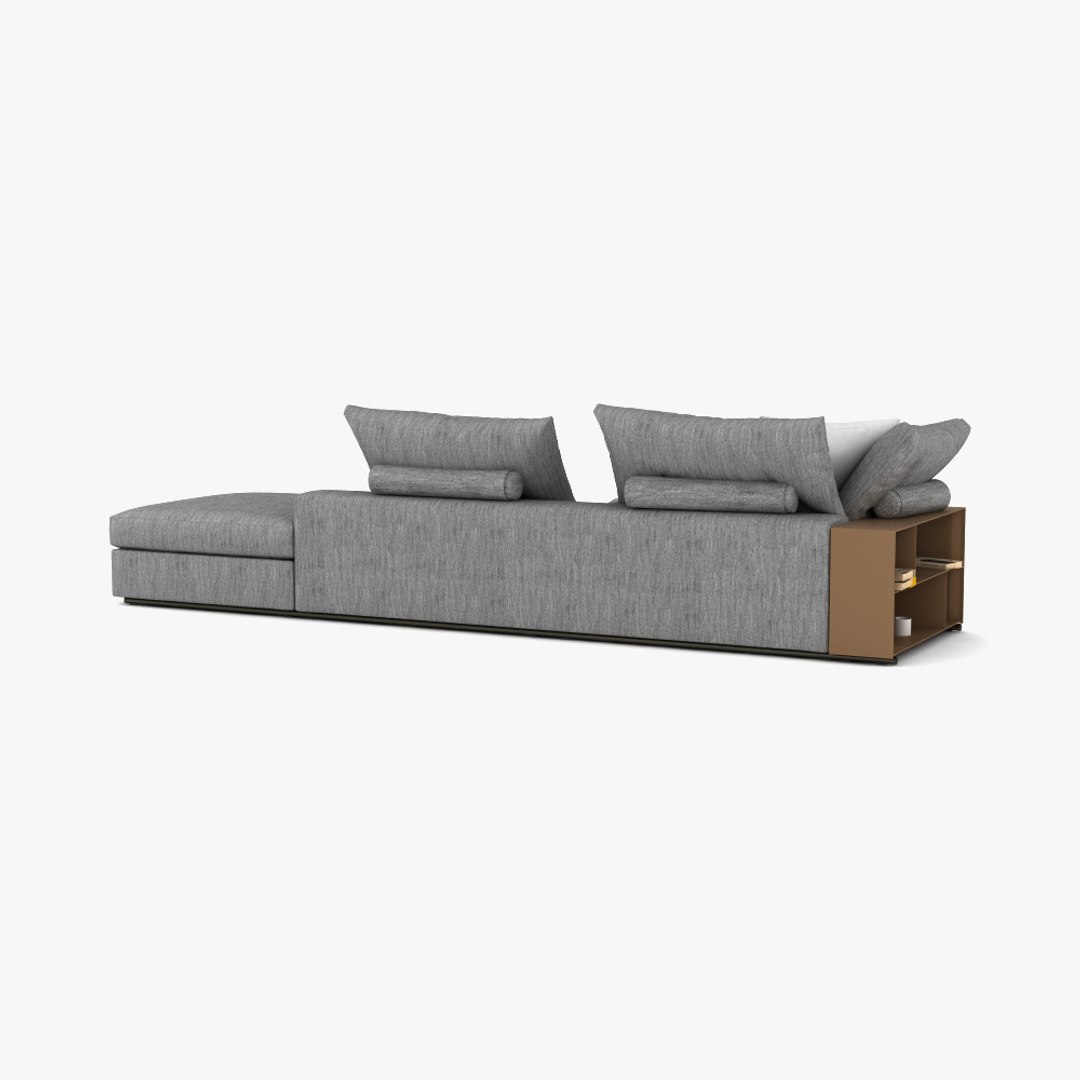 3D Flexform Groundpiece Sofa - TurboSquid 2081052