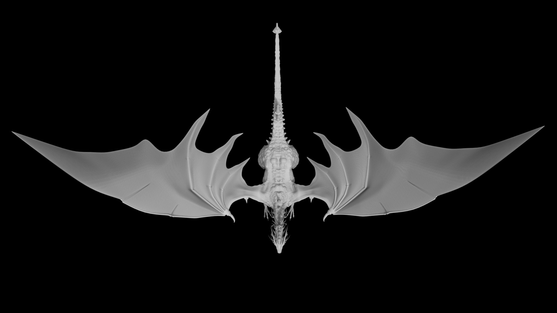 3D Dragon Villain Creature - TurboSquid 1959836