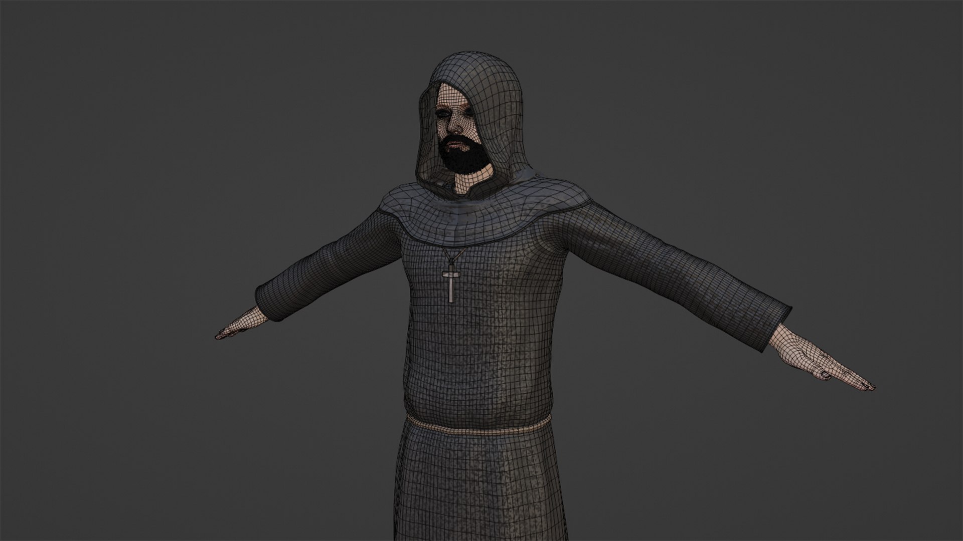 3D Realistic Rigged Medieva Man-Saymon Character 3D Model Model - TurboSquid 2173355