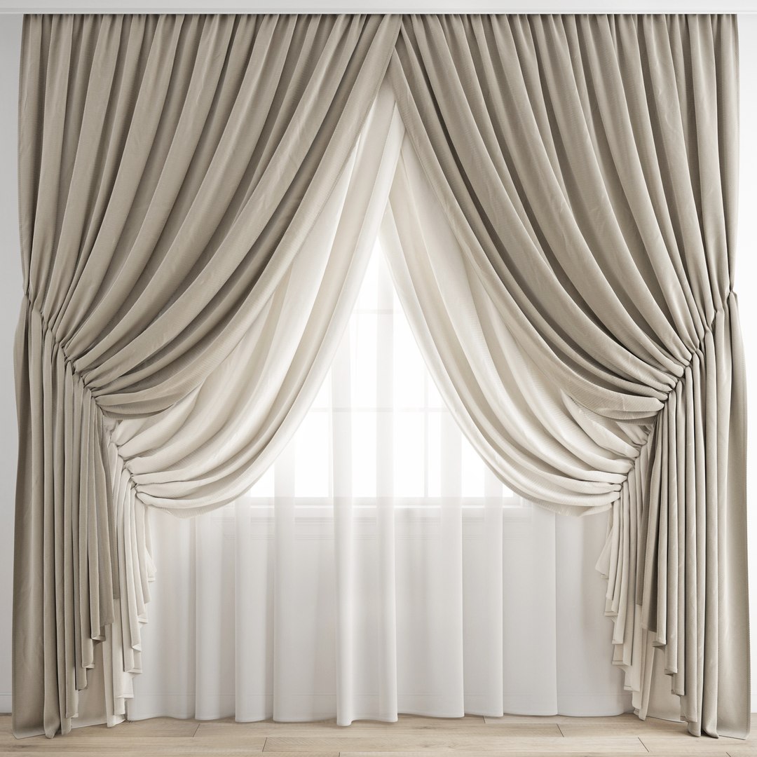 3D Curtain 350 - TurboSquid 1960068