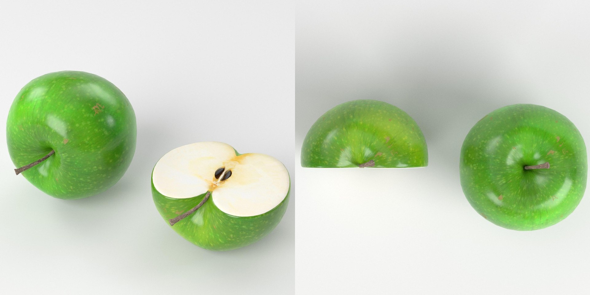 Green Apples Model - TurboSquid 2063154