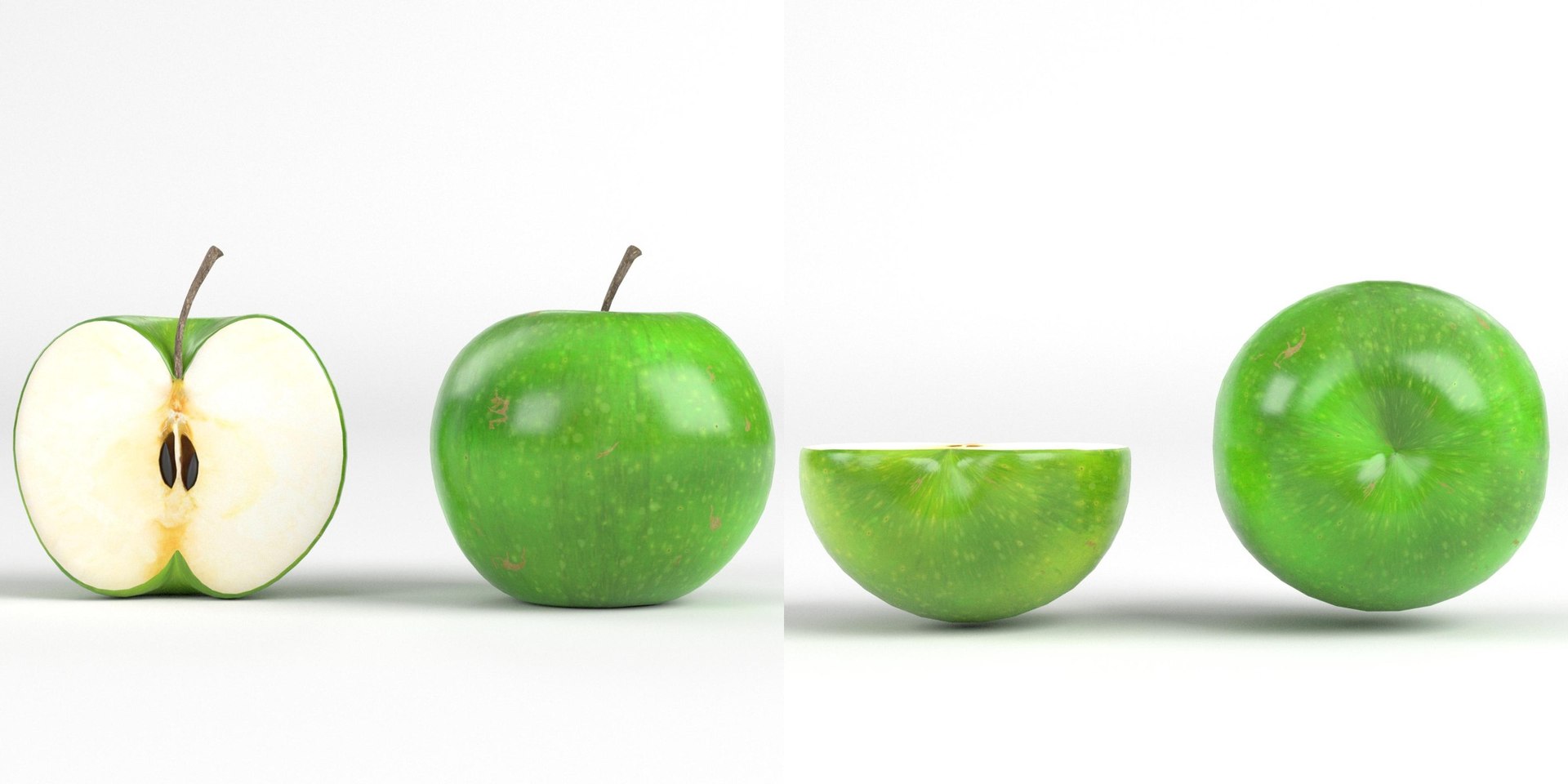 Green Apples Model - TurboSquid 2063154