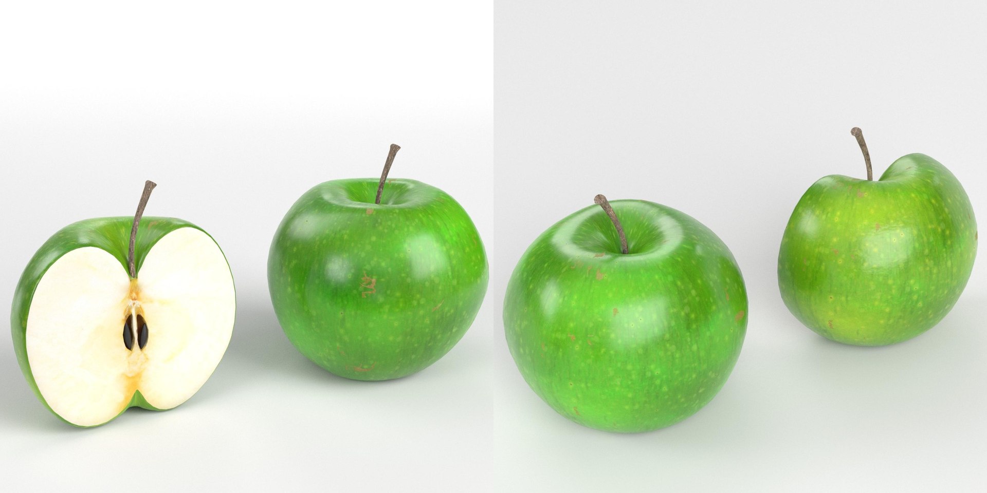 Green Apples Model - TurboSquid 2063154