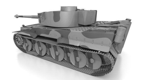 Tiger II Tank 3D Models for Download | TurboSquid
