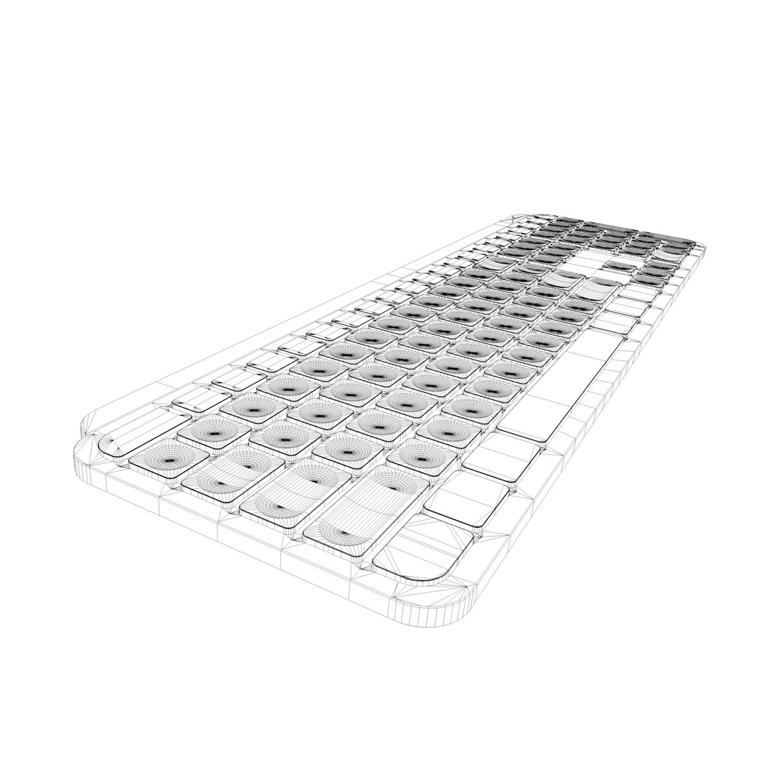 3D Model Mx Keys Logitech - TurboSquid 1489000