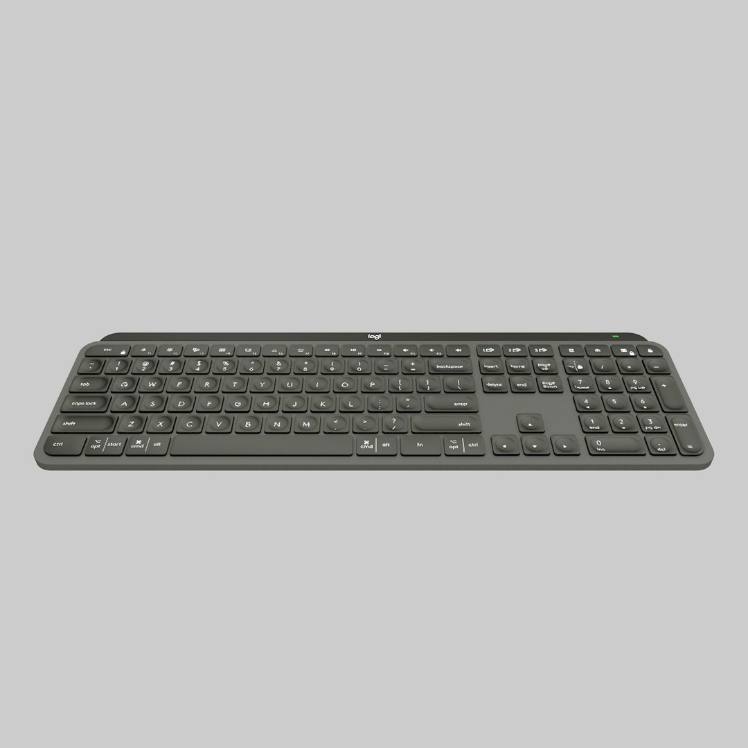 3D Model Mx Keys Logitech - TurboSquid 1489000