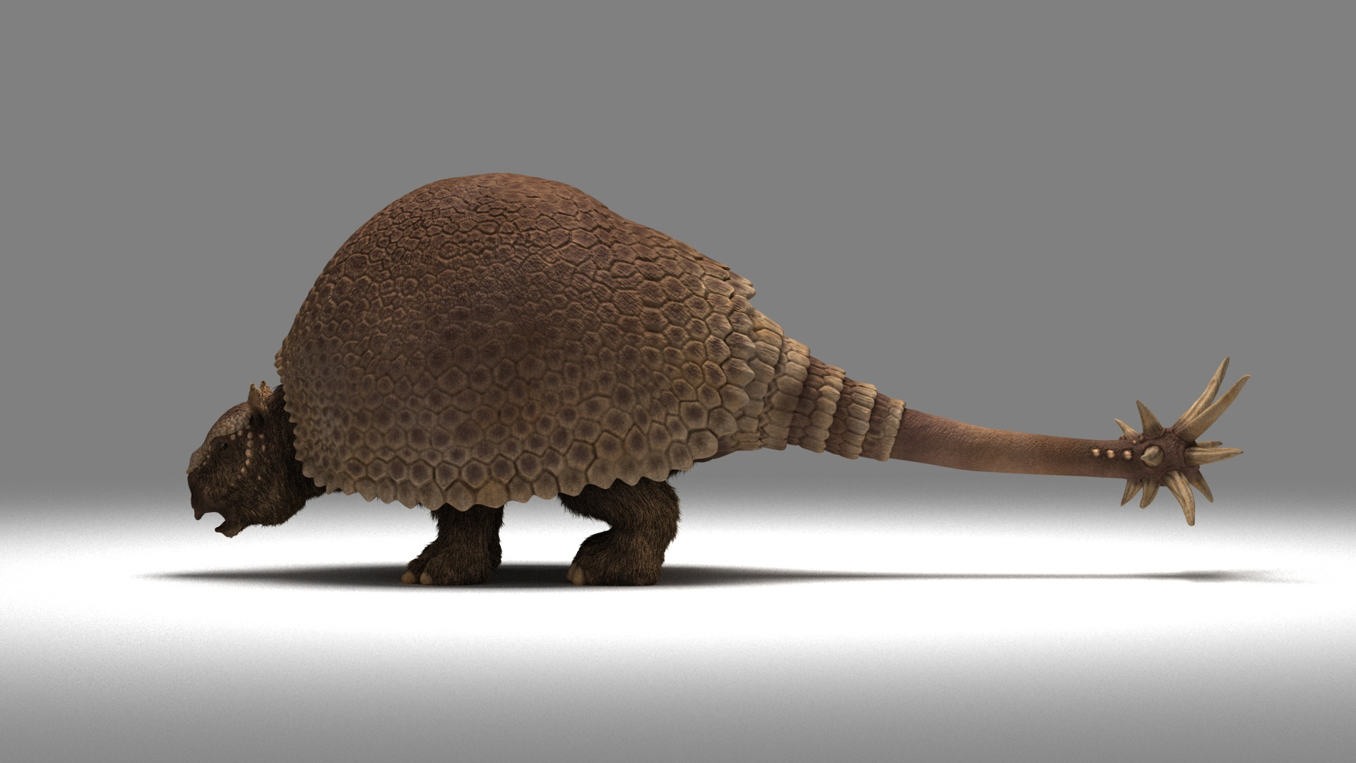 3D Model Doedicurus Extinct Ice - TurboSquid 1296828