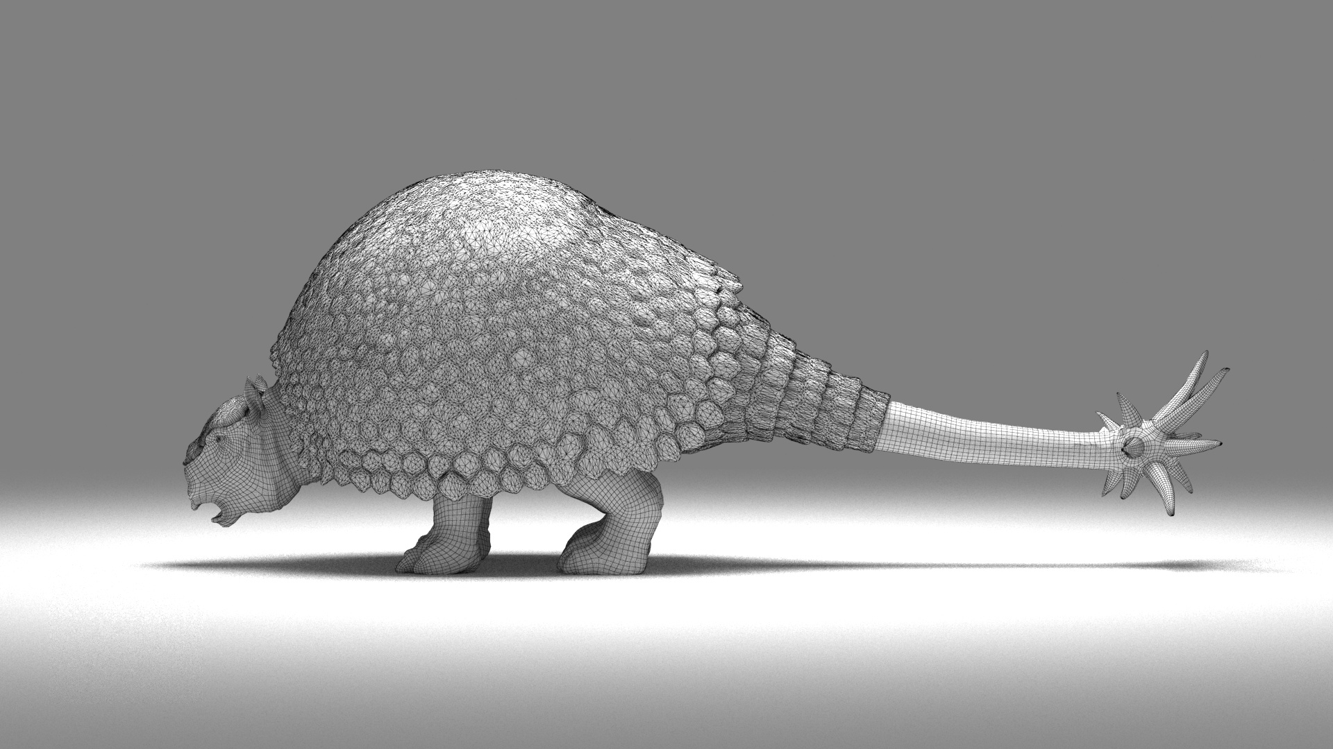 3D Model Doedicurus Extinct Ice - TurboSquid 1296828