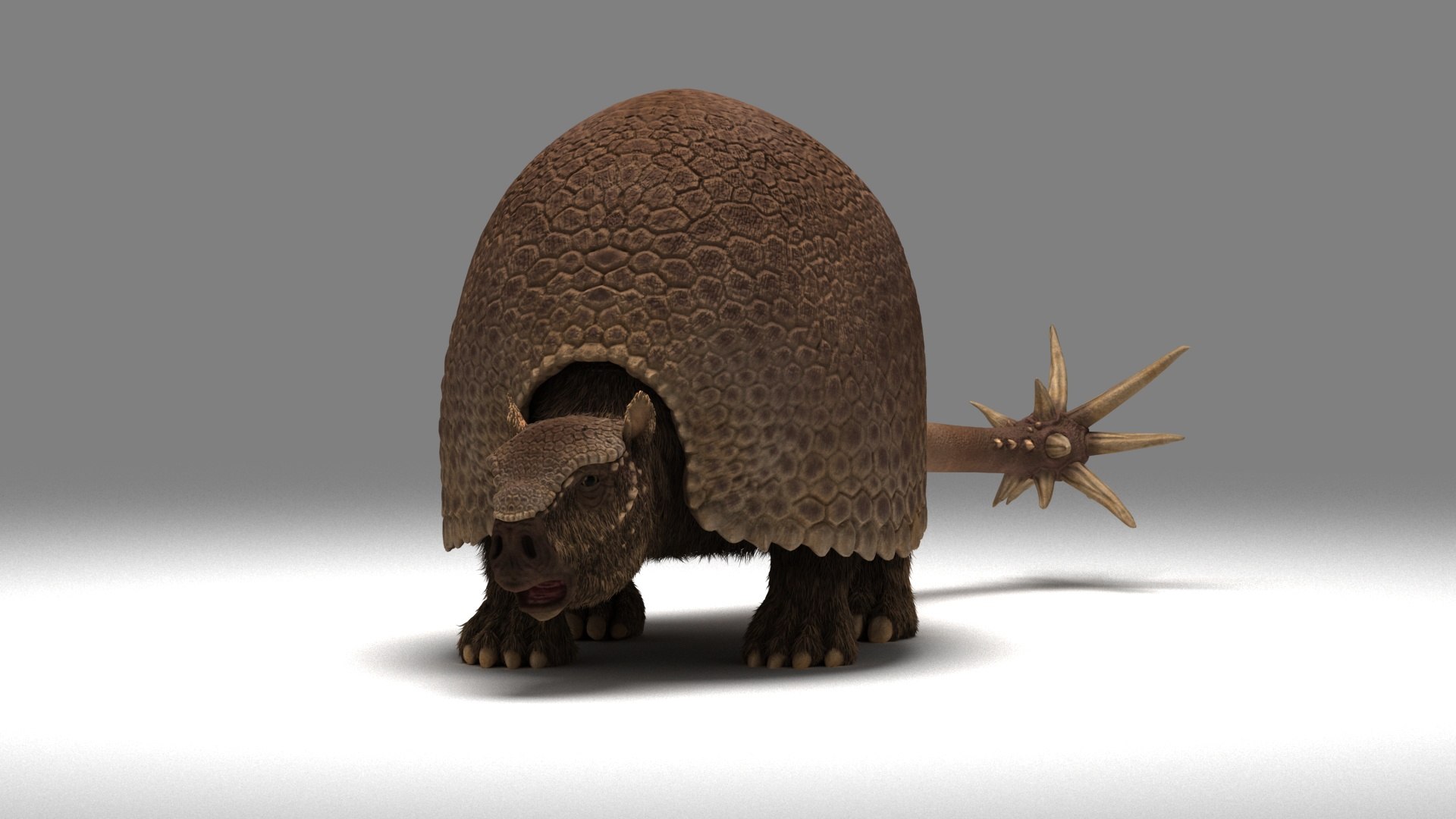 3D Model Doedicurus Extinct Ice - TurboSquid 1296828