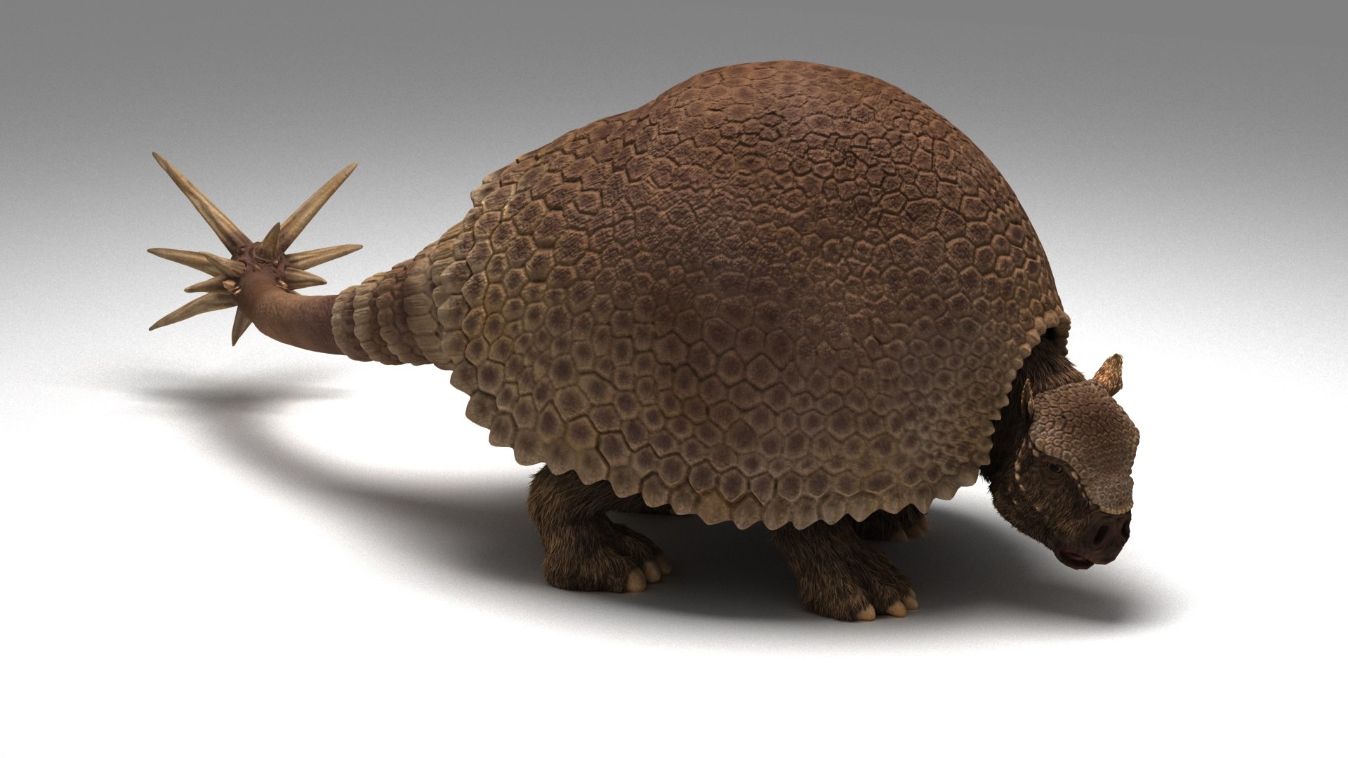 3D Model Doedicurus Extinct Ice - TurboSquid 1296828