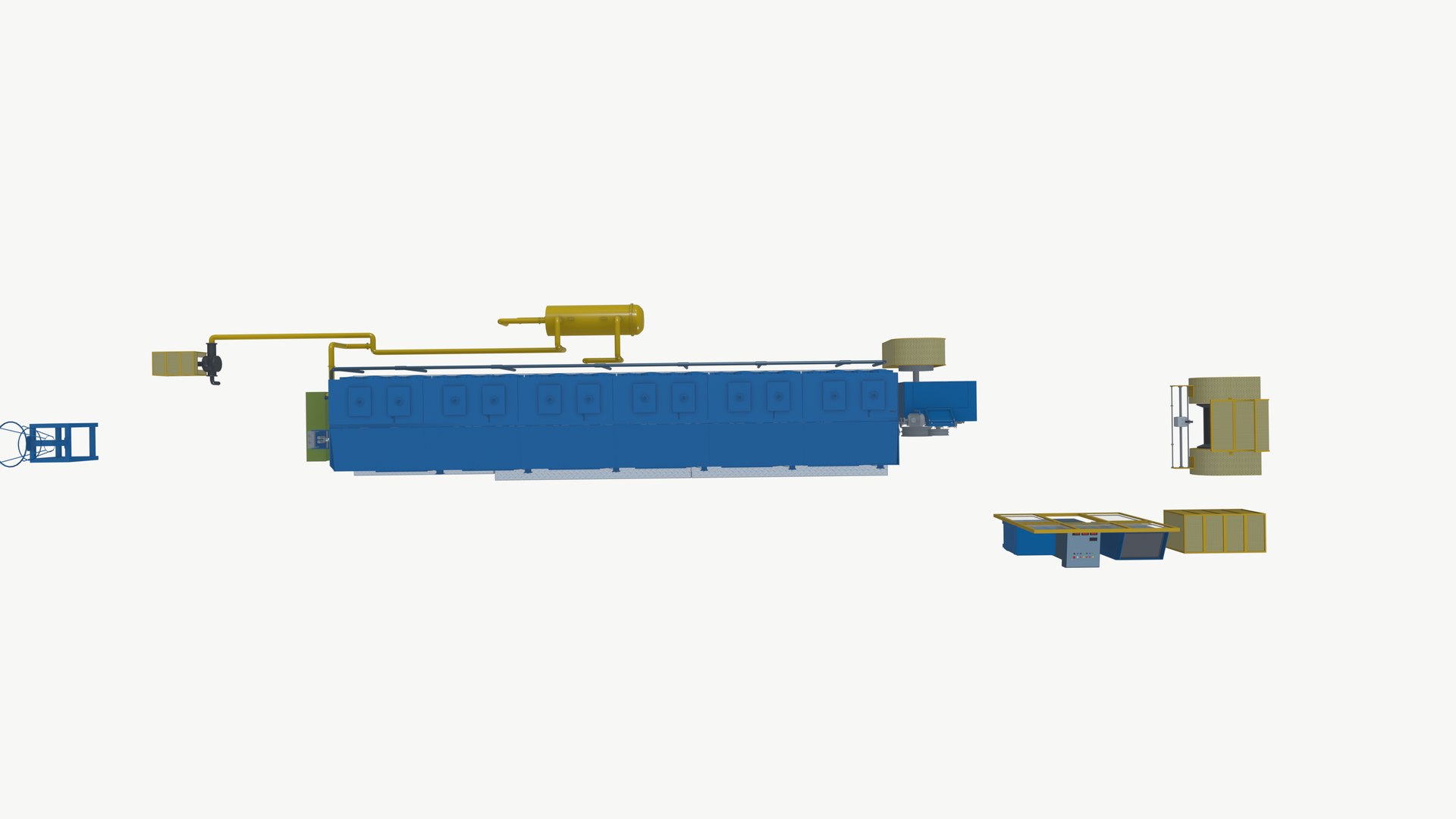 3D RBD Machine Model - TurboSquid 2274496