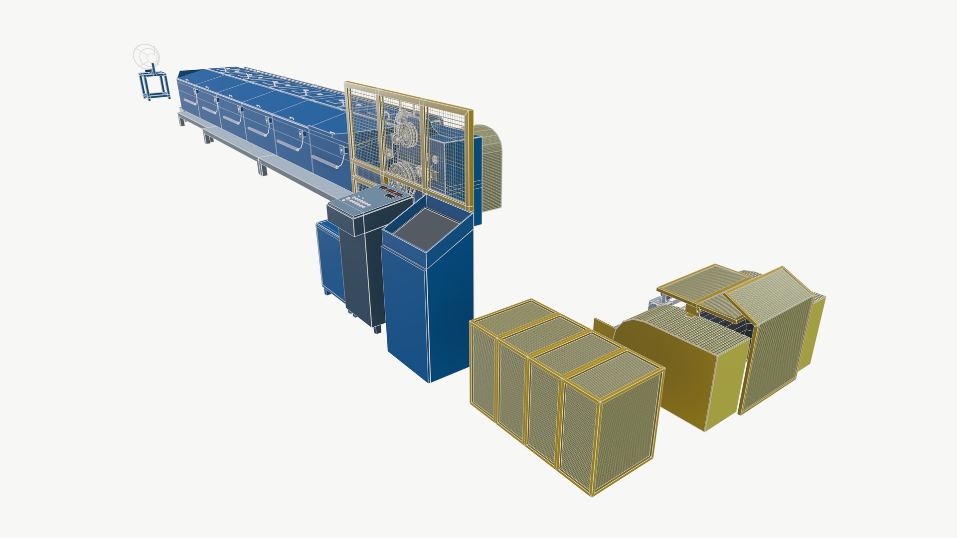 3D RBD Machine Model - TurboSquid 2274496