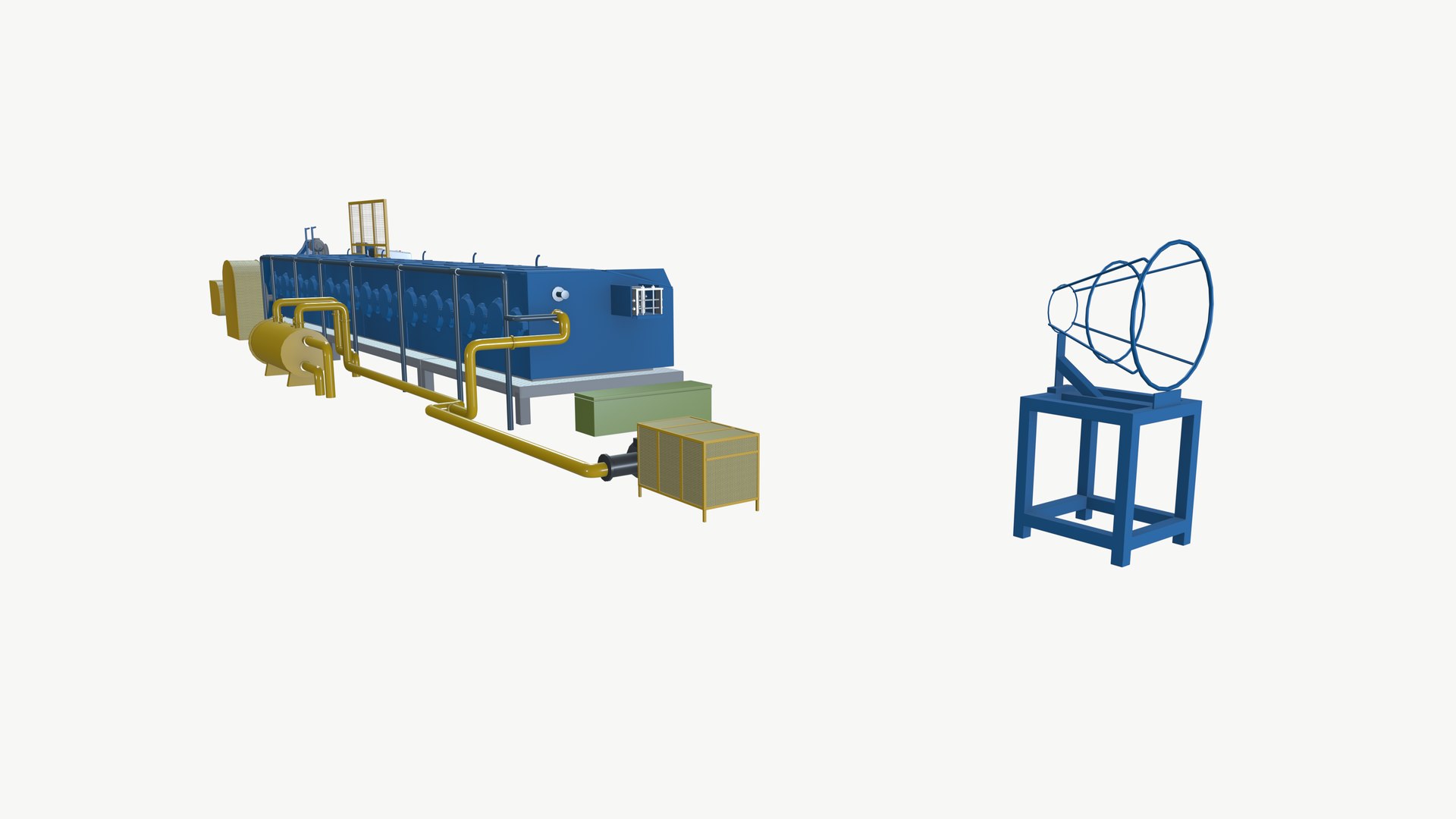 3D RBD Machine Model - TurboSquid 2274496