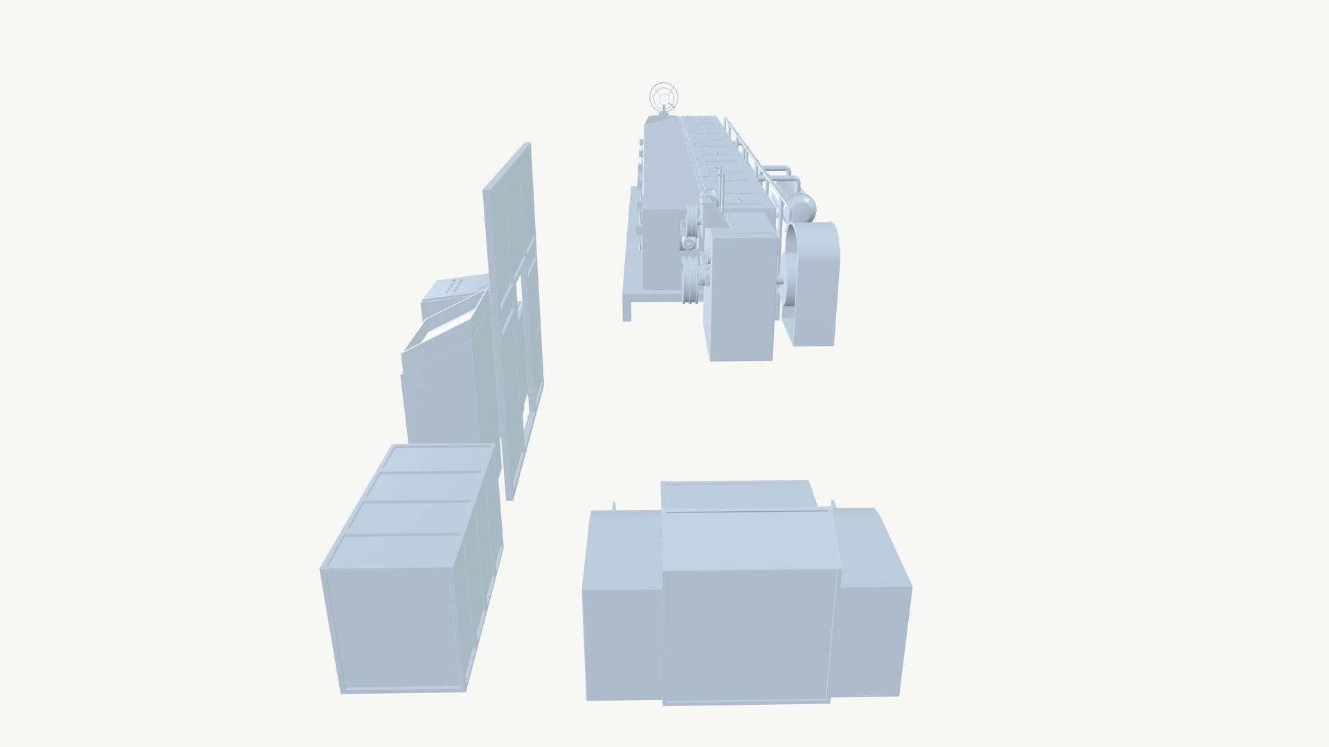 3D RBD Machine Model - TurboSquid 2274496