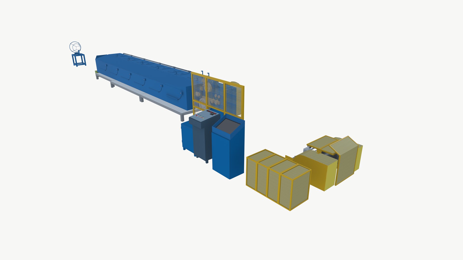 3D RBD Machine Model - TurboSquid 2274496