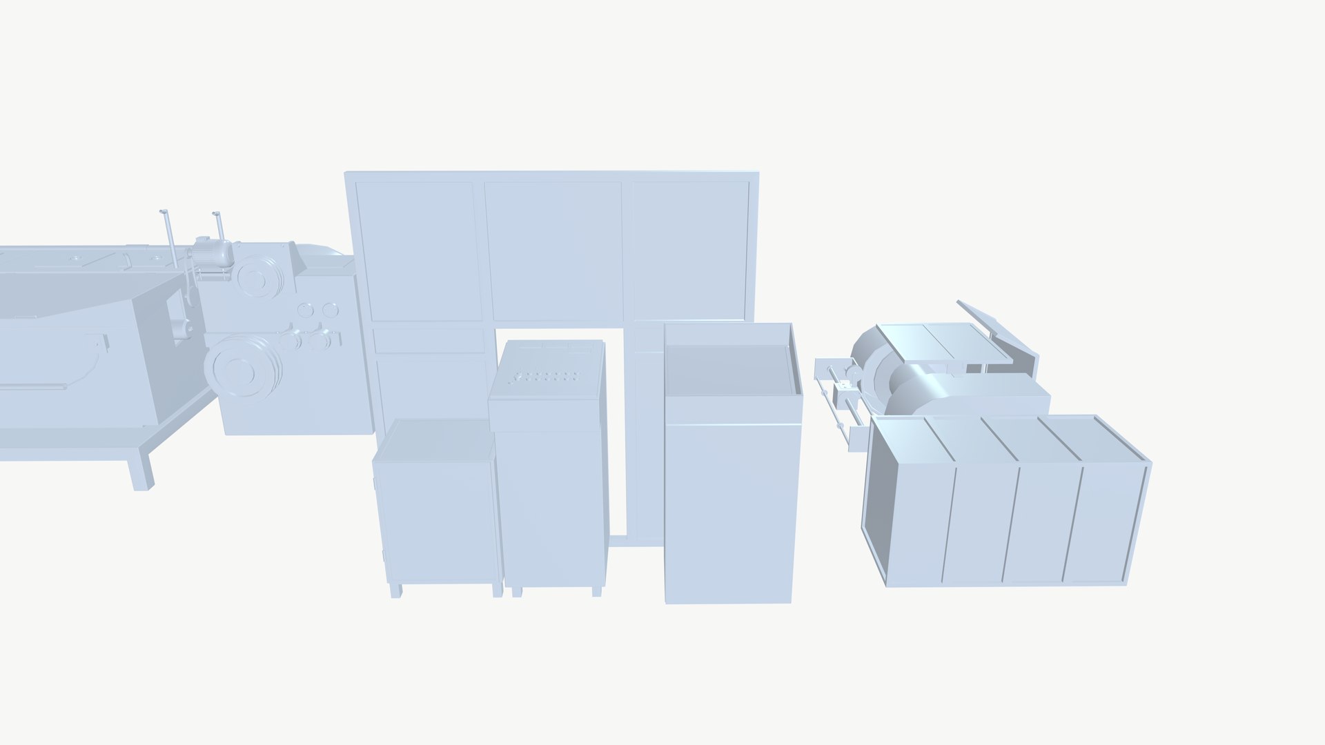 3D RBD Machine Model - TurboSquid 2274496