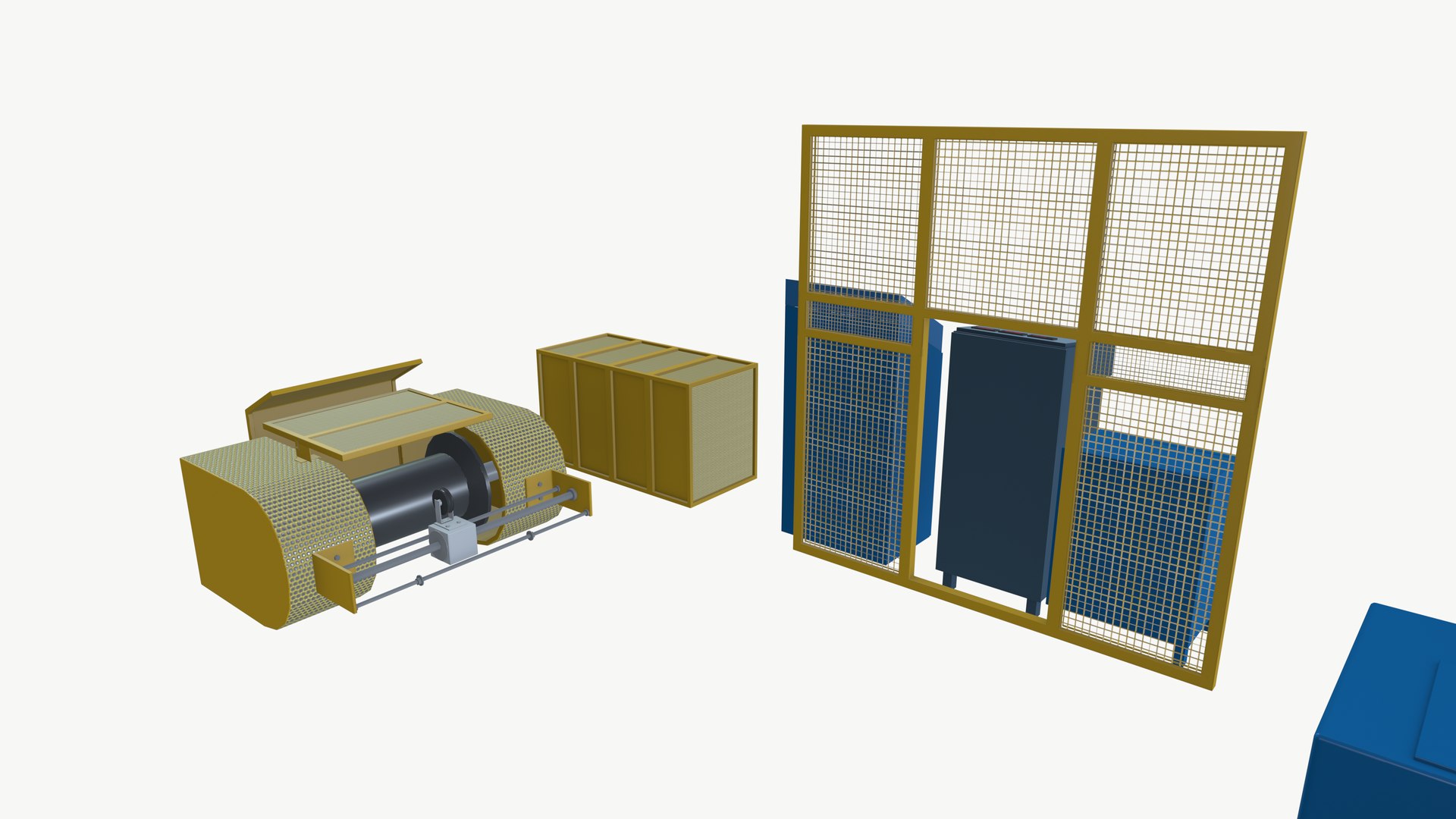 3D RBD Machine Model - TurboSquid 2274496