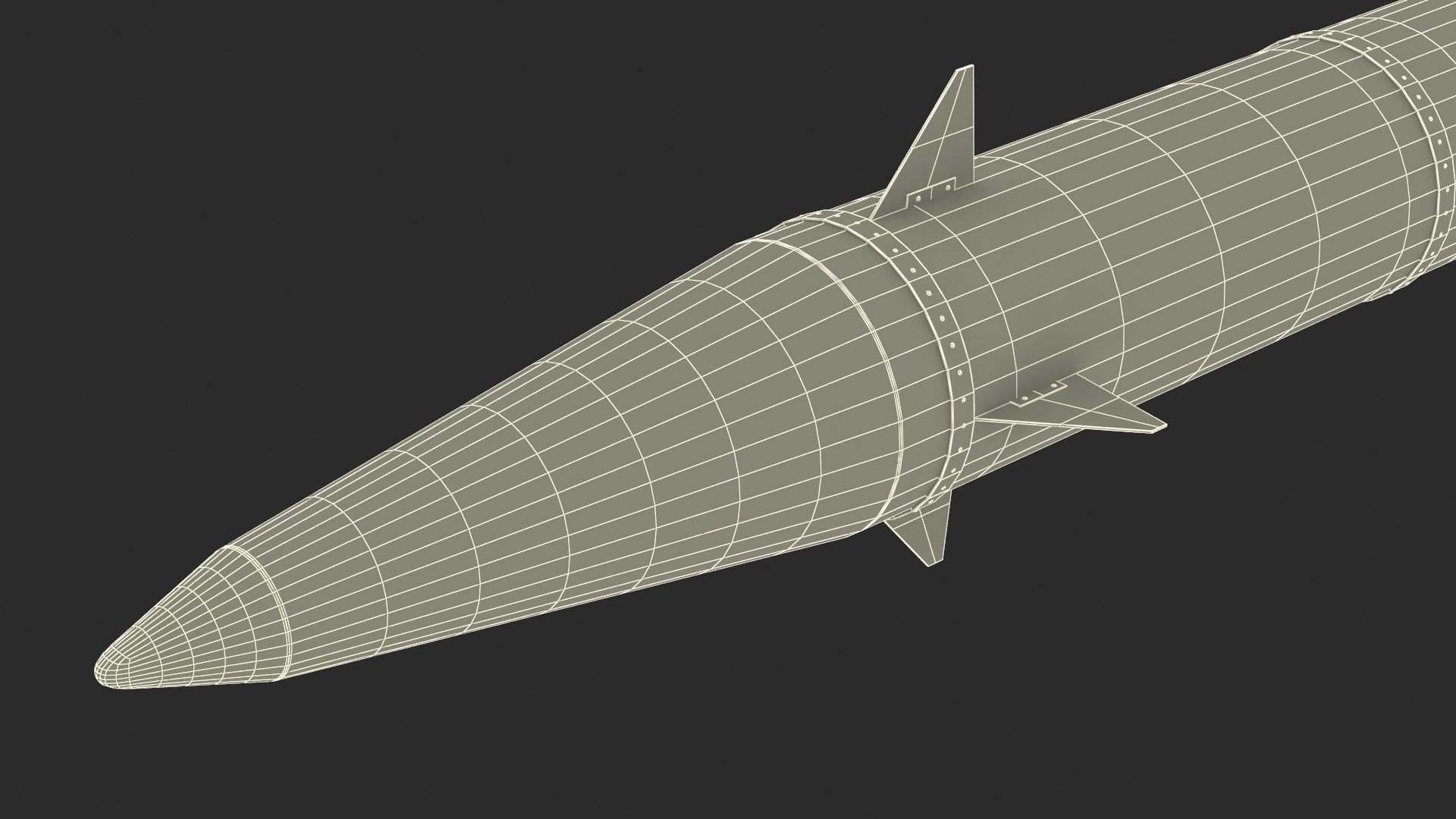 3D Ballistic Missile Fath-360 - TurboSquid 2302675