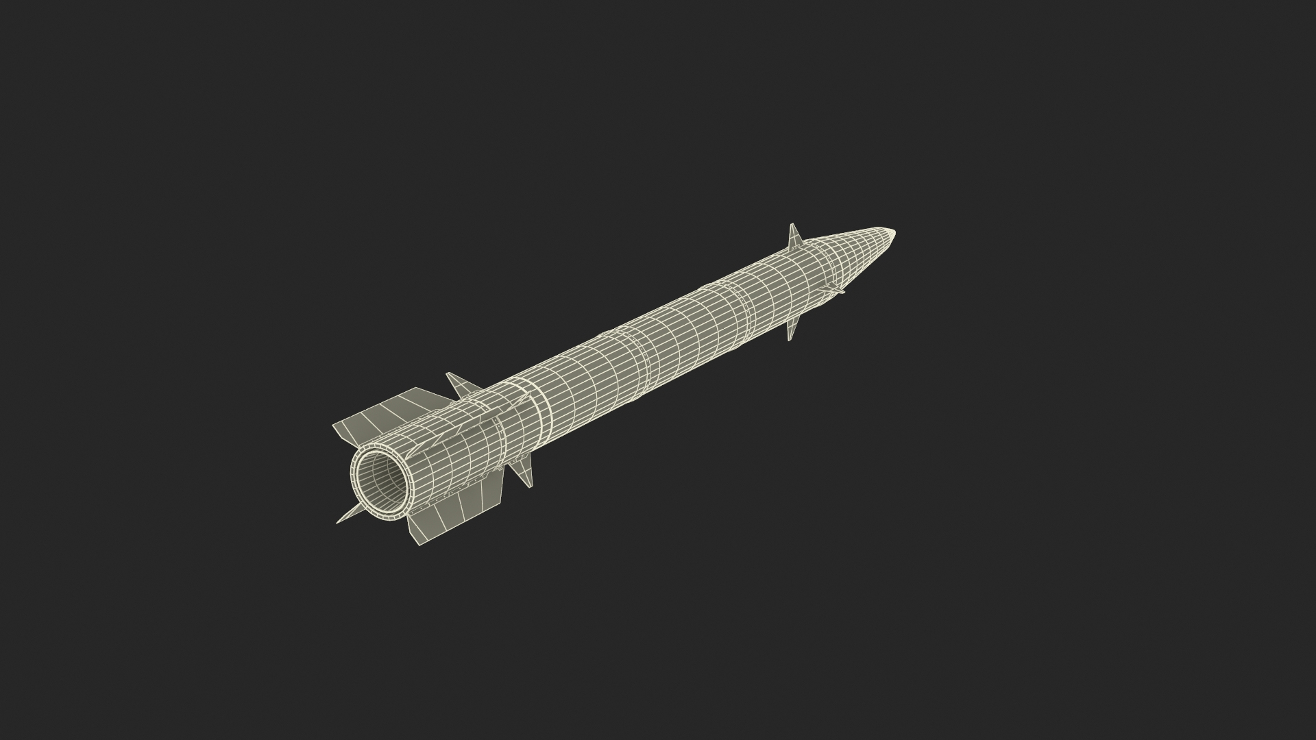 3D Ballistic Missile Fath-360 - TurboSquid 2302675