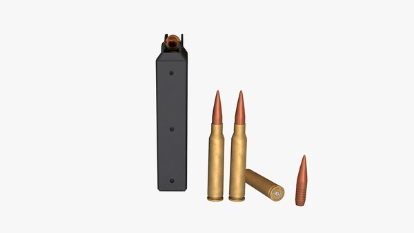 Sniper rifle magazine 3D model - TurboSquid 1678806