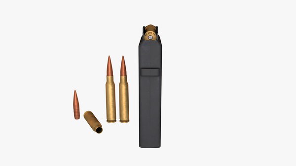 Sniper rifle magazine 3D model - TurboSquid 1678806