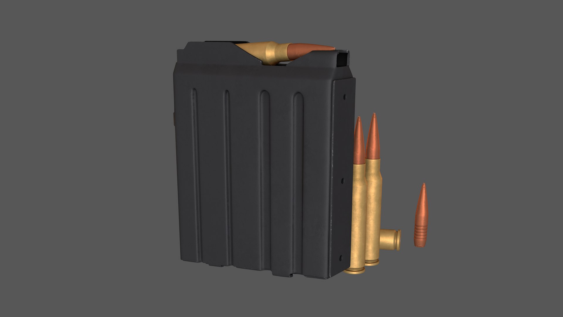 Sniper Rifle Magazine 3D Model - TurboSquid 1678806
