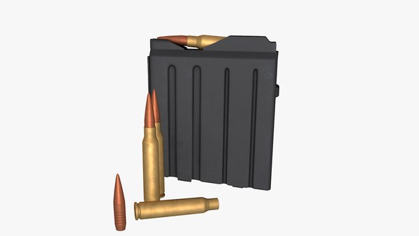 Sniper rifle magazine 3D model - TurboSquid 1678806