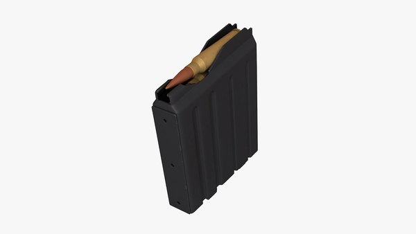 Sniper rifle magazine 3D model - TurboSquid 1678806