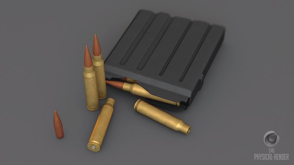 Sniper rifle magazine 3D model - TurboSquid 1678806