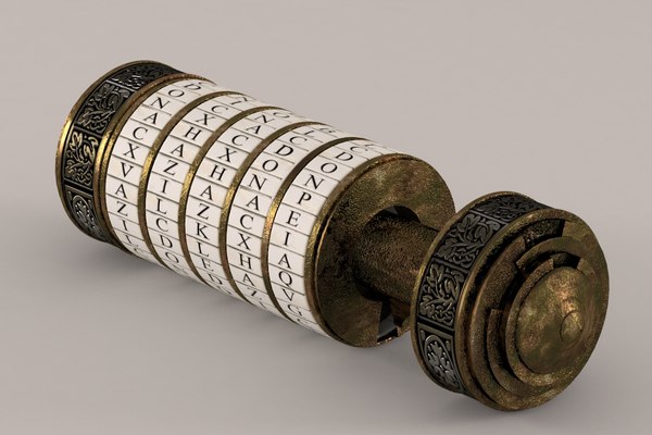 3d model vinci criptex