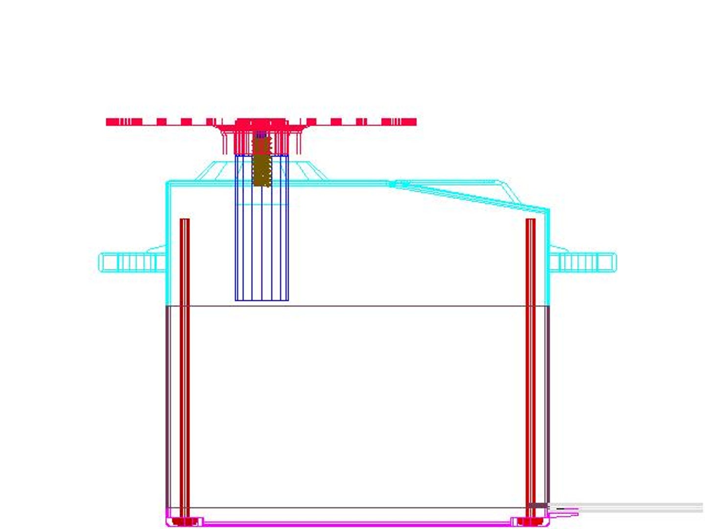 Standard Servo 3d Model
